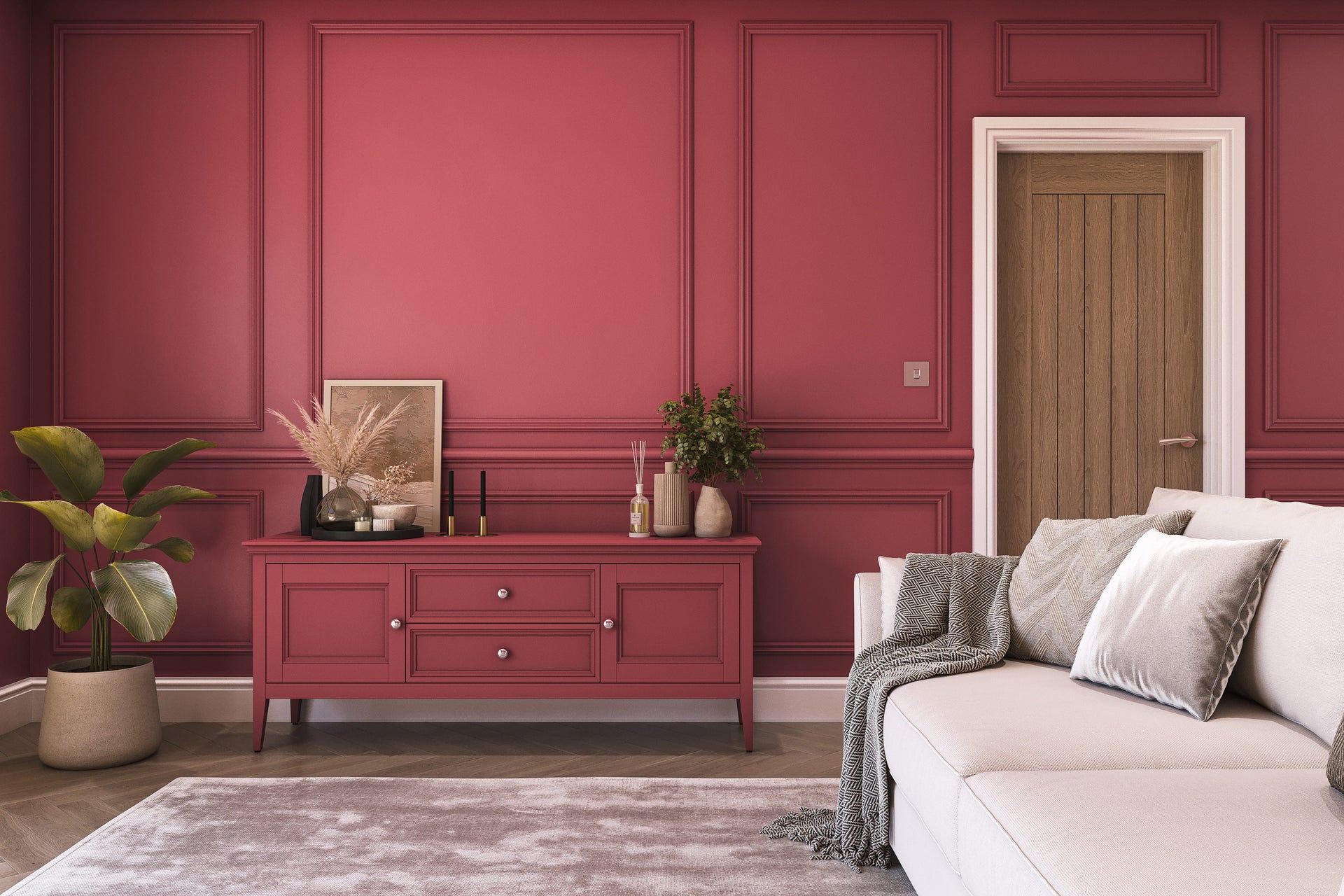 Cherry Red Paint Colors For Flooring