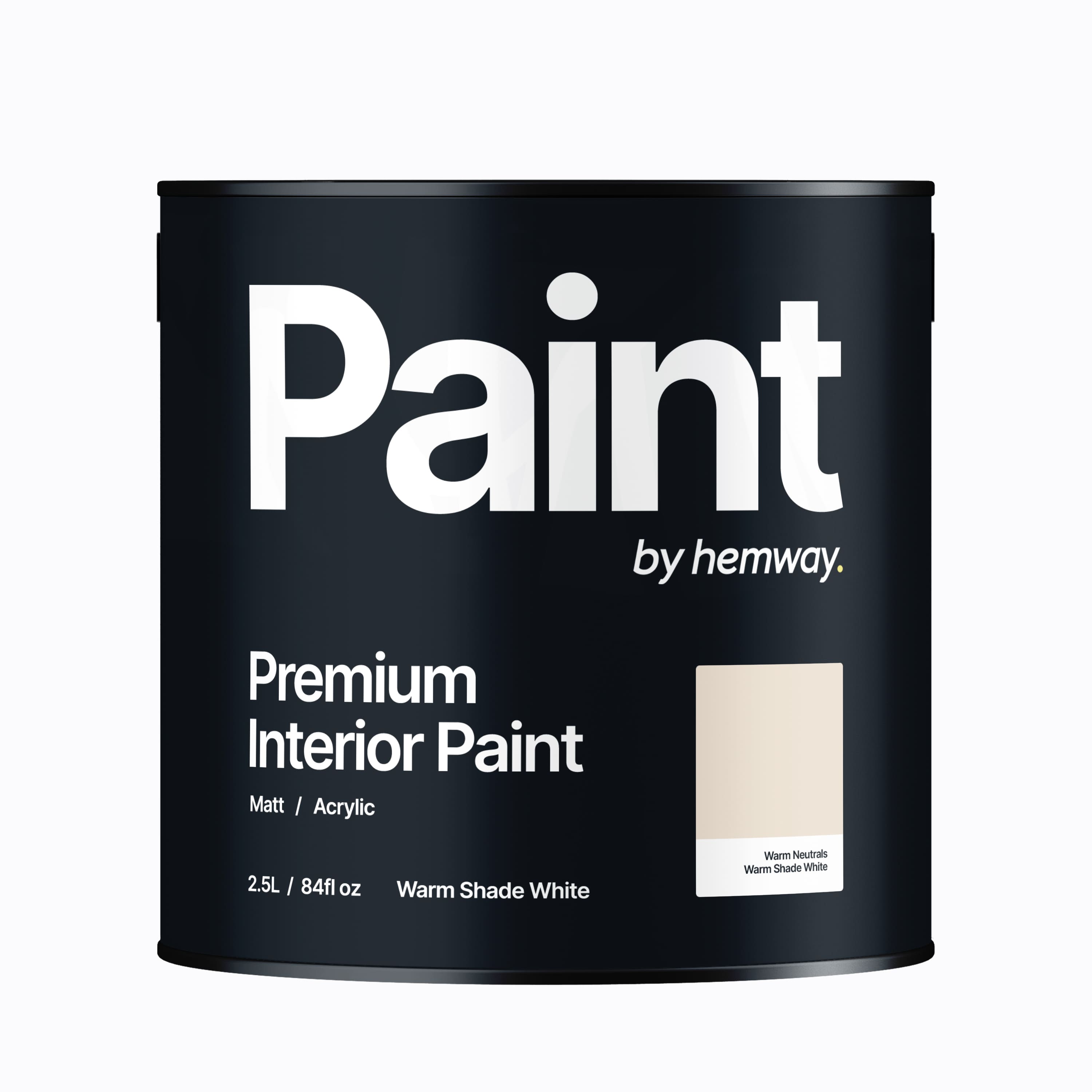 Wall Paint | Matt Emulsion Interior | Warm Shade White | Acrylic